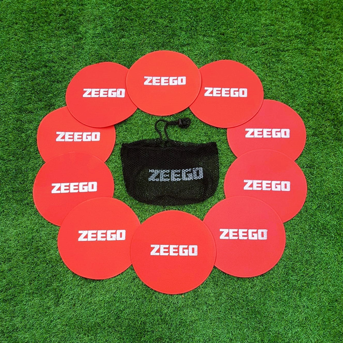 ZEEGO Rubber Disc Markers 8" (20.5cm) – Zeego